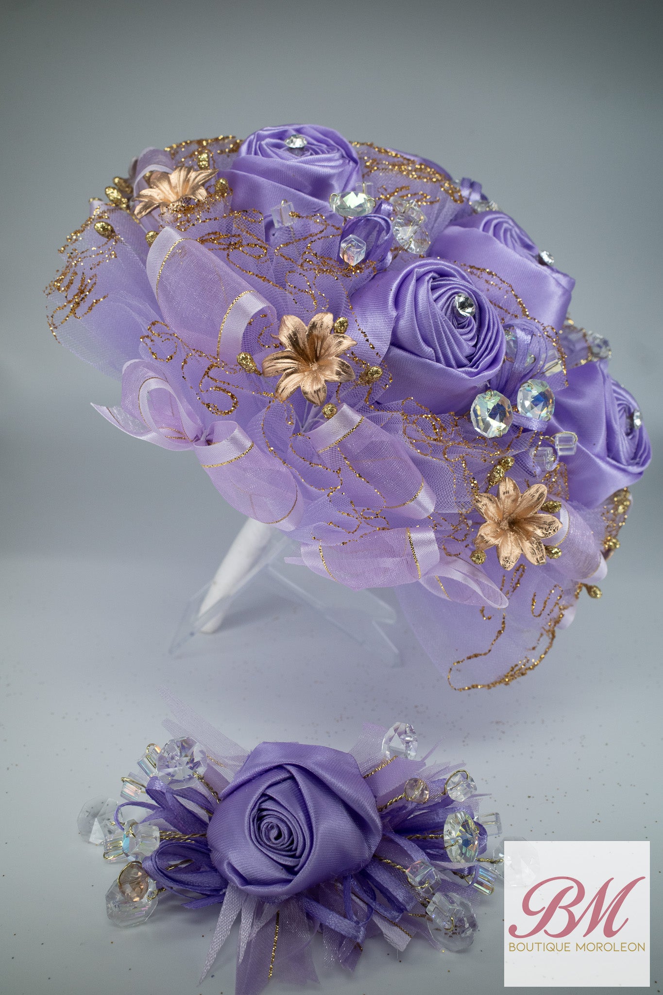 Classic Quinceañera Ramo Lilac – Boutique Moroleon