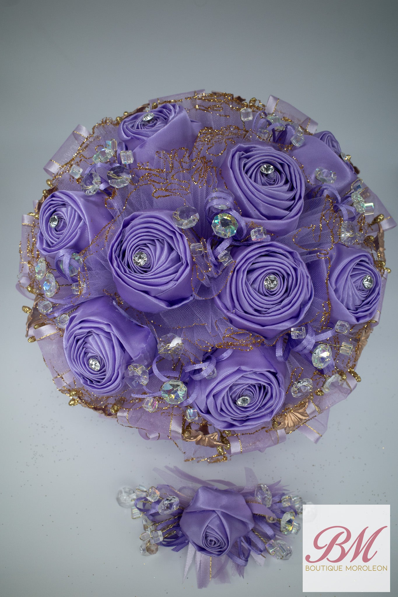 Classic Quinceañera Ramo Lilac – Boutique Moroleon